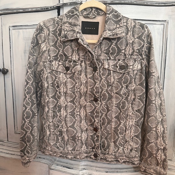 Blank NYC | Jackets & Coats | Blank Nyc Snake Along Python Denim ...